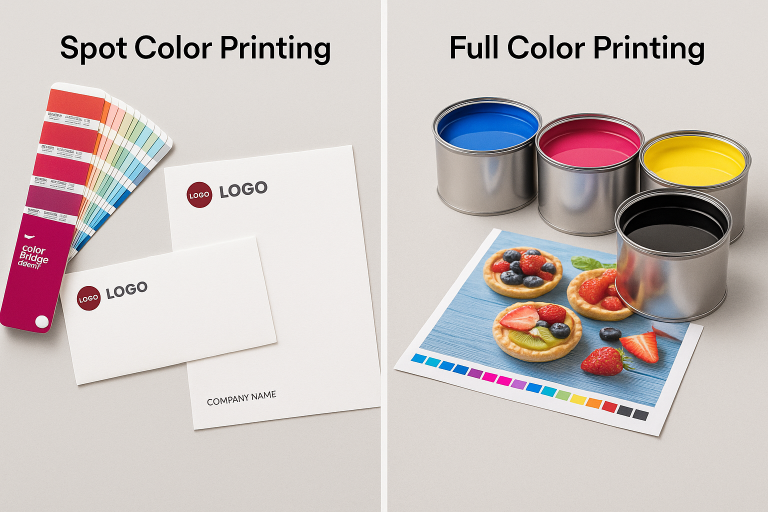 How to Choose Spot Color vs. Full Color Printing - Printing Blog & Articles